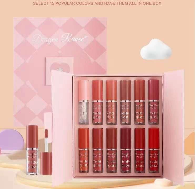 Dragon Ranee 12 Colors Matte Lip Glosses – The Effect Online